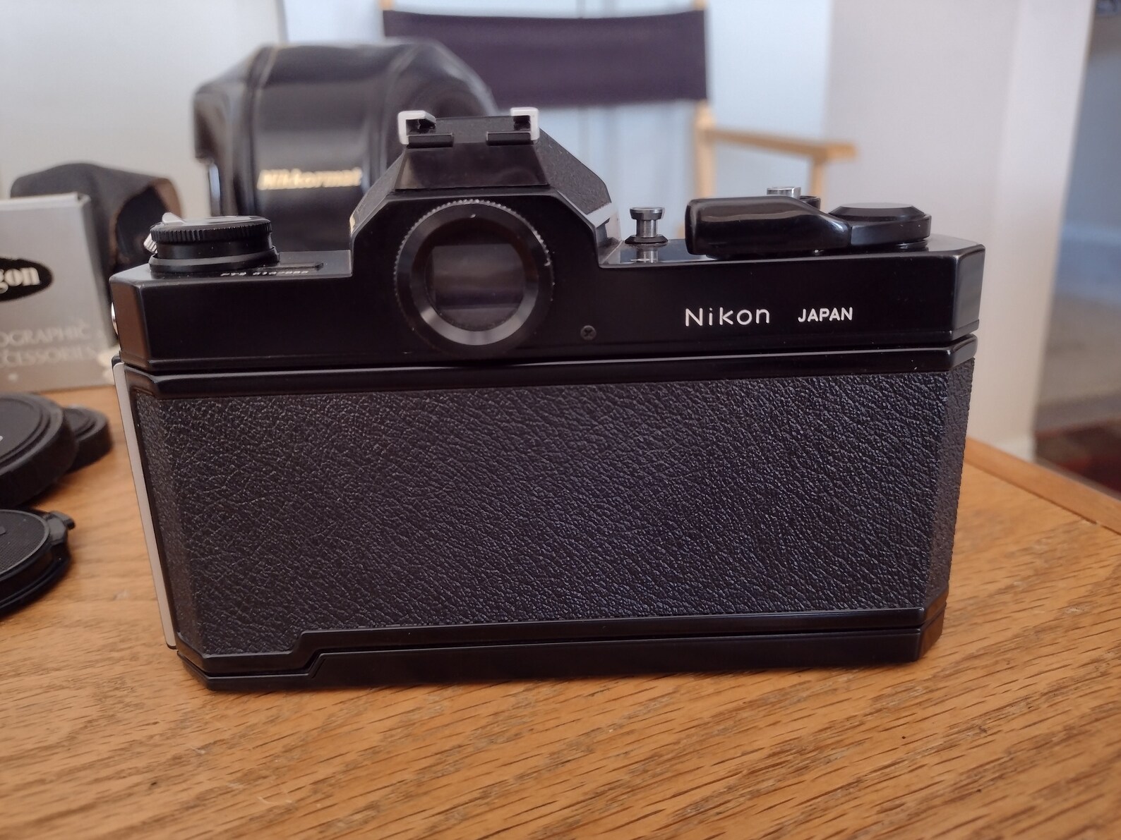 Nikon Nikkormat FT2 SLR Camera Vivitar Auto Tele Converter, Cases, New ...