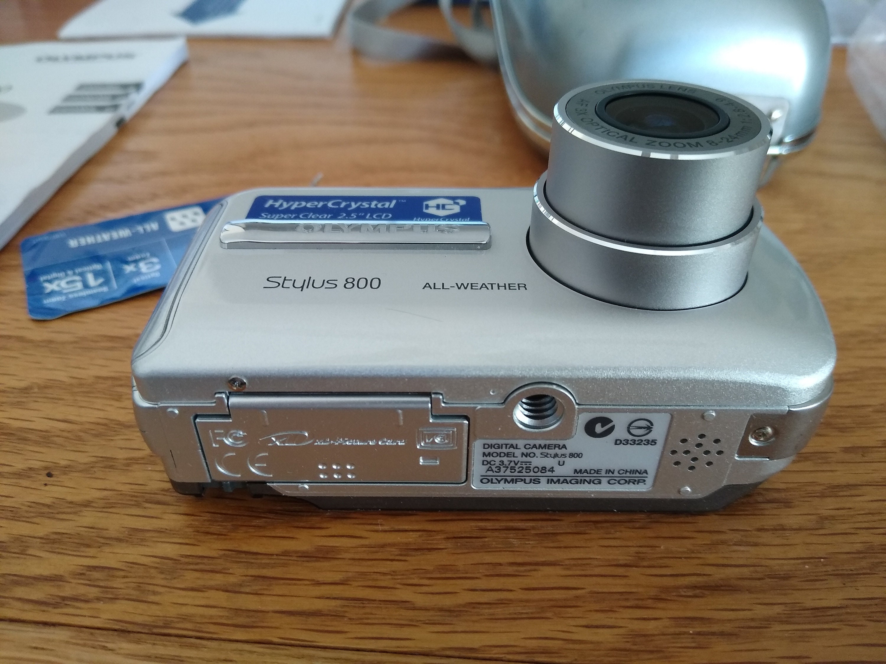 Olympus Stylus 800 Digital Camera with 3x 38-114mm Macro Zoom | Etsy