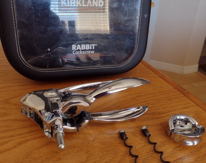 Kirkland Signature Hand Held Rabbit Corkscrew - Etsy