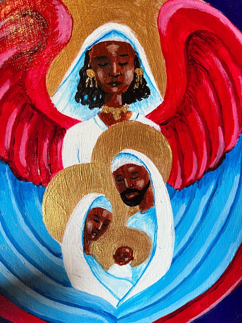Holy Family Advent Wreath - Etsy