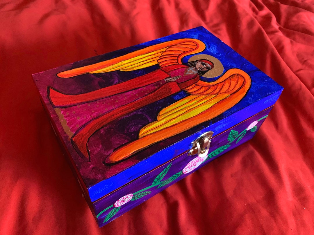 Angel Jewelry Box - Etsy