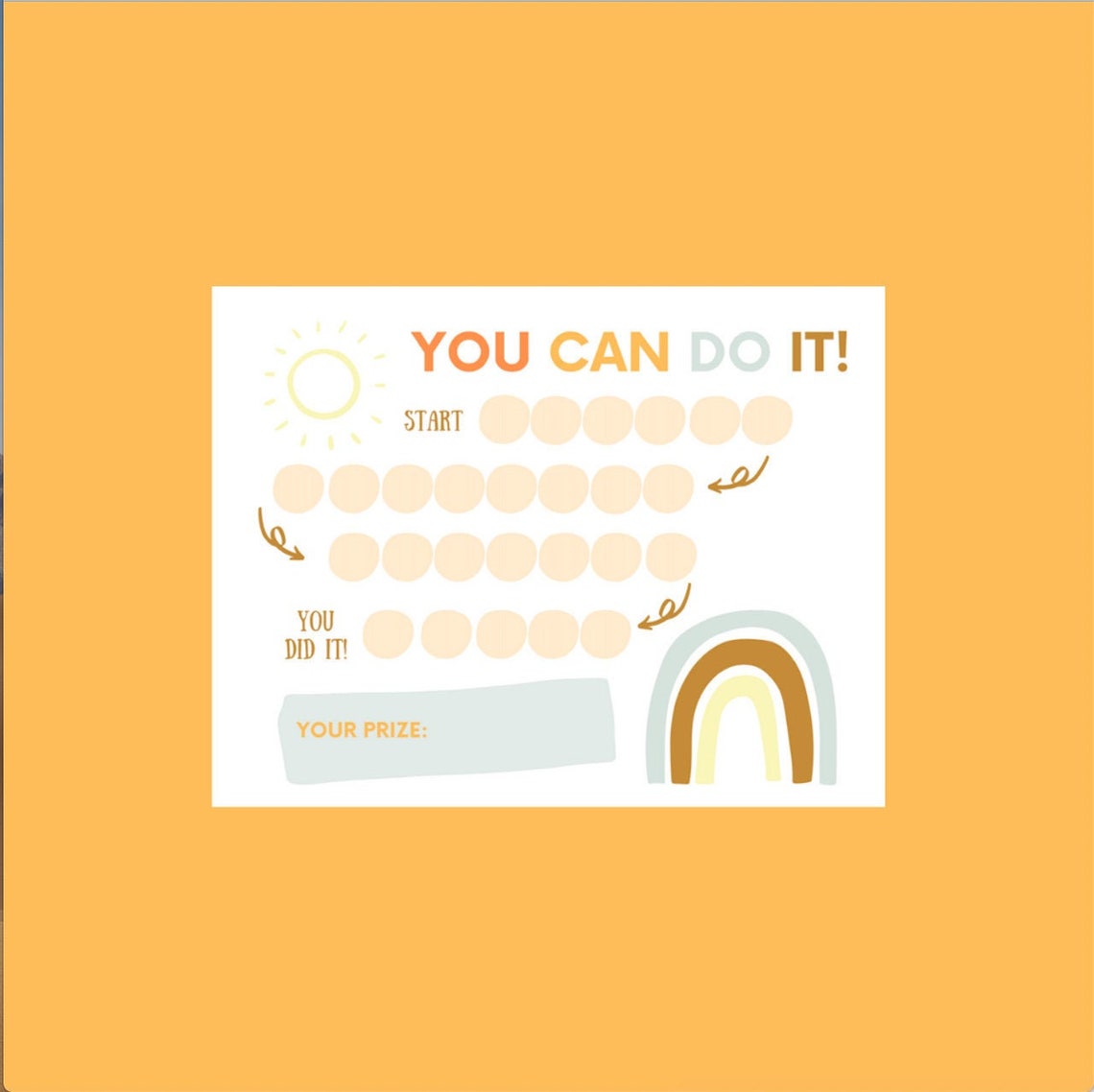 Printable Reward Chart, Reward Sticker Chart, Kids Prize Chart, Toddler ...