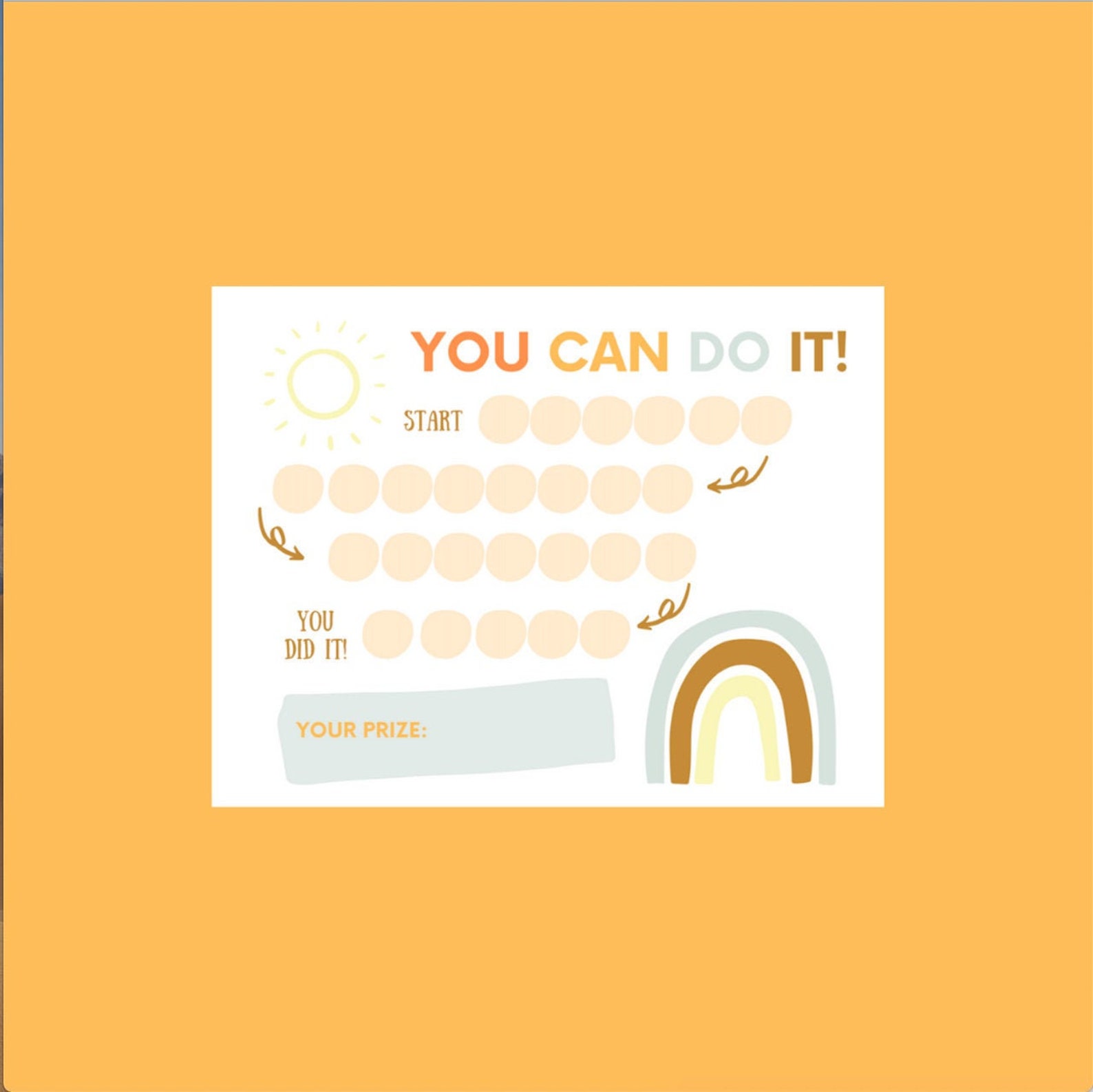 Printable Reward Chart, Reward Sticker Chart, Kids Prize Chart, Toddler ...