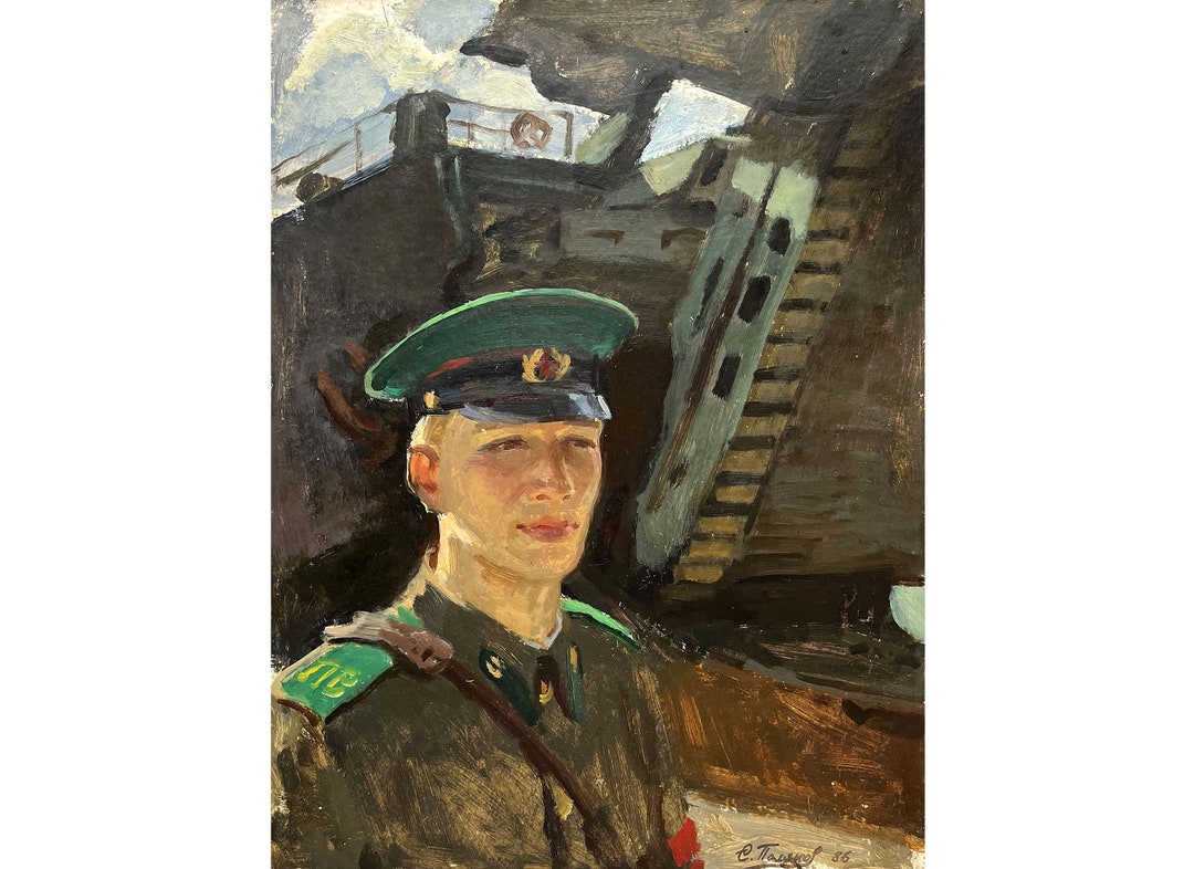 Vintage Original Oil Painting by Ukrainian Artist S.polyakov, 1986 ...