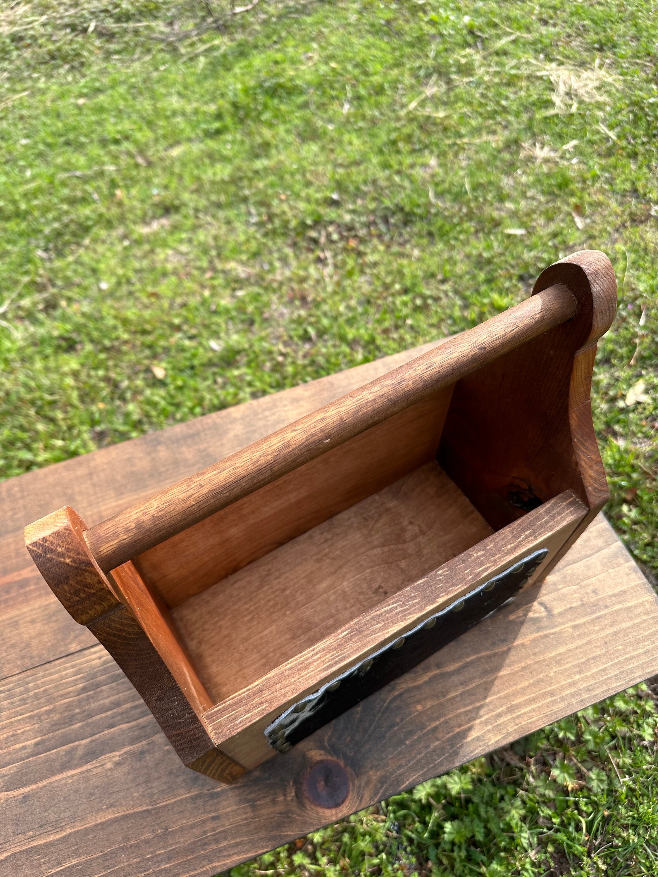 Grooming Caddy Cowhide Sides - Etsy
