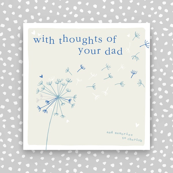 Dad Sympathy Card - Etsy UK