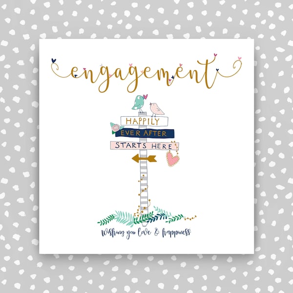 Religious Engagement Card - Etsy