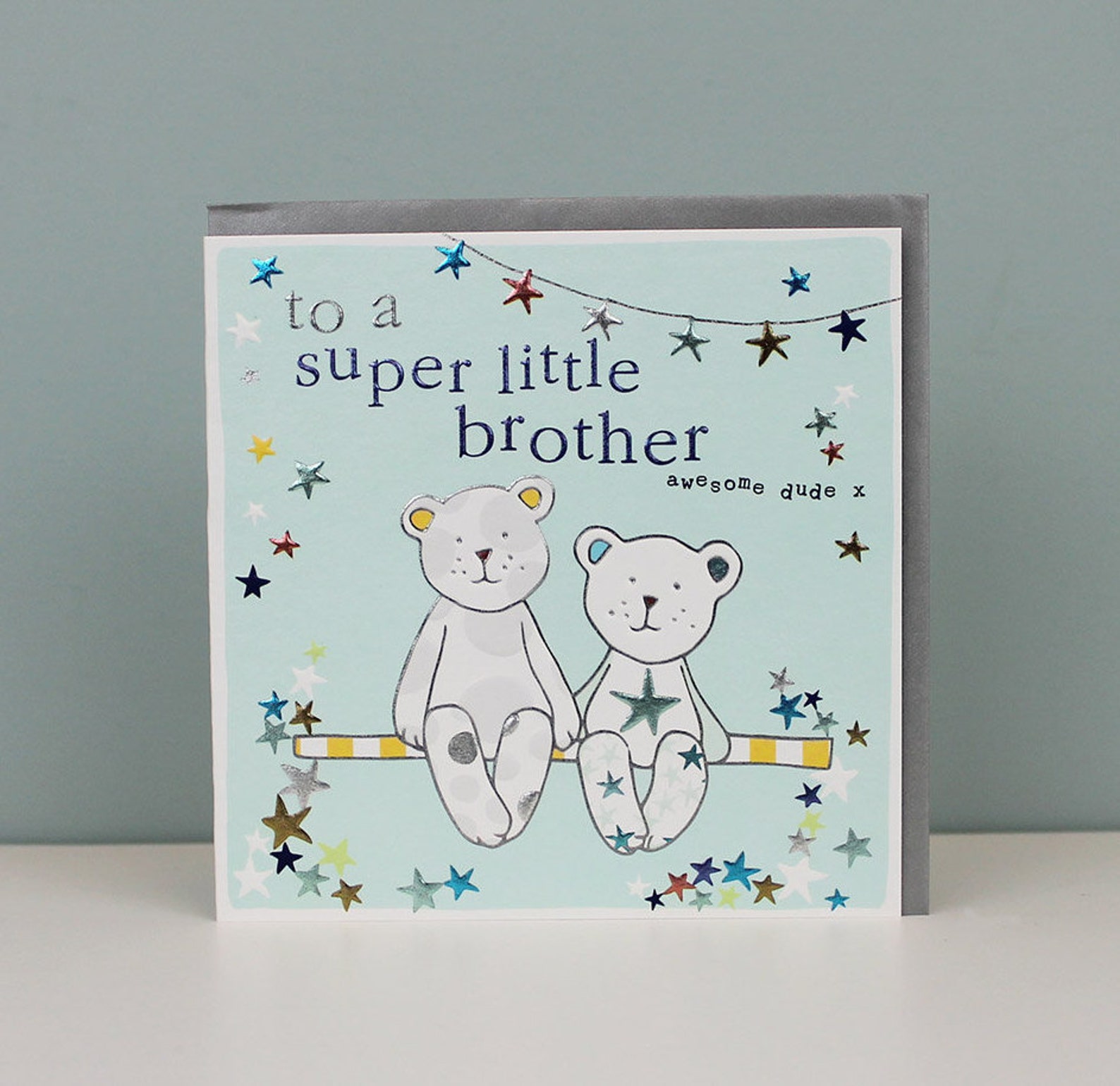 Little Brother Birthday Card Brother Birthday Card - Etsy