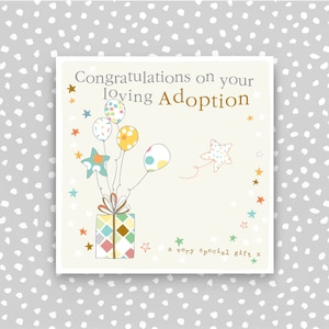 Adoption Card Loving Adoption Card - Etsy