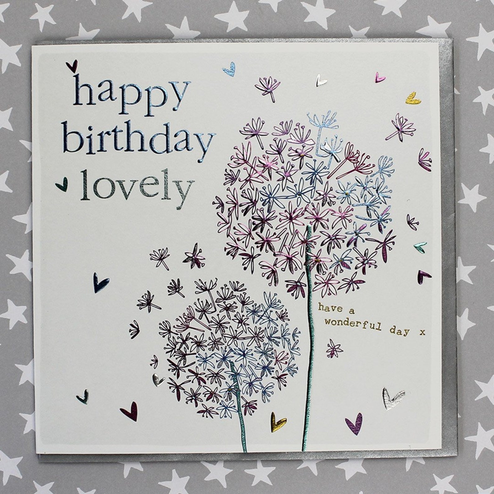 Happy Birthday Lovely Card - Etsy