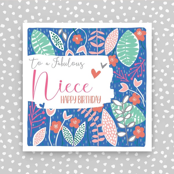 Adult Niece Birthday Card - Etsy UK