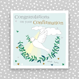 Confirmation Card - Congratulations on Your Confirmation Card - Etsy