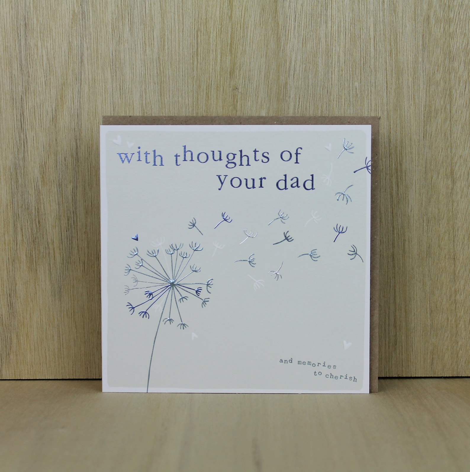 Dad Condolence Card Dad Sympathy Card in Memory of Your | Etsy