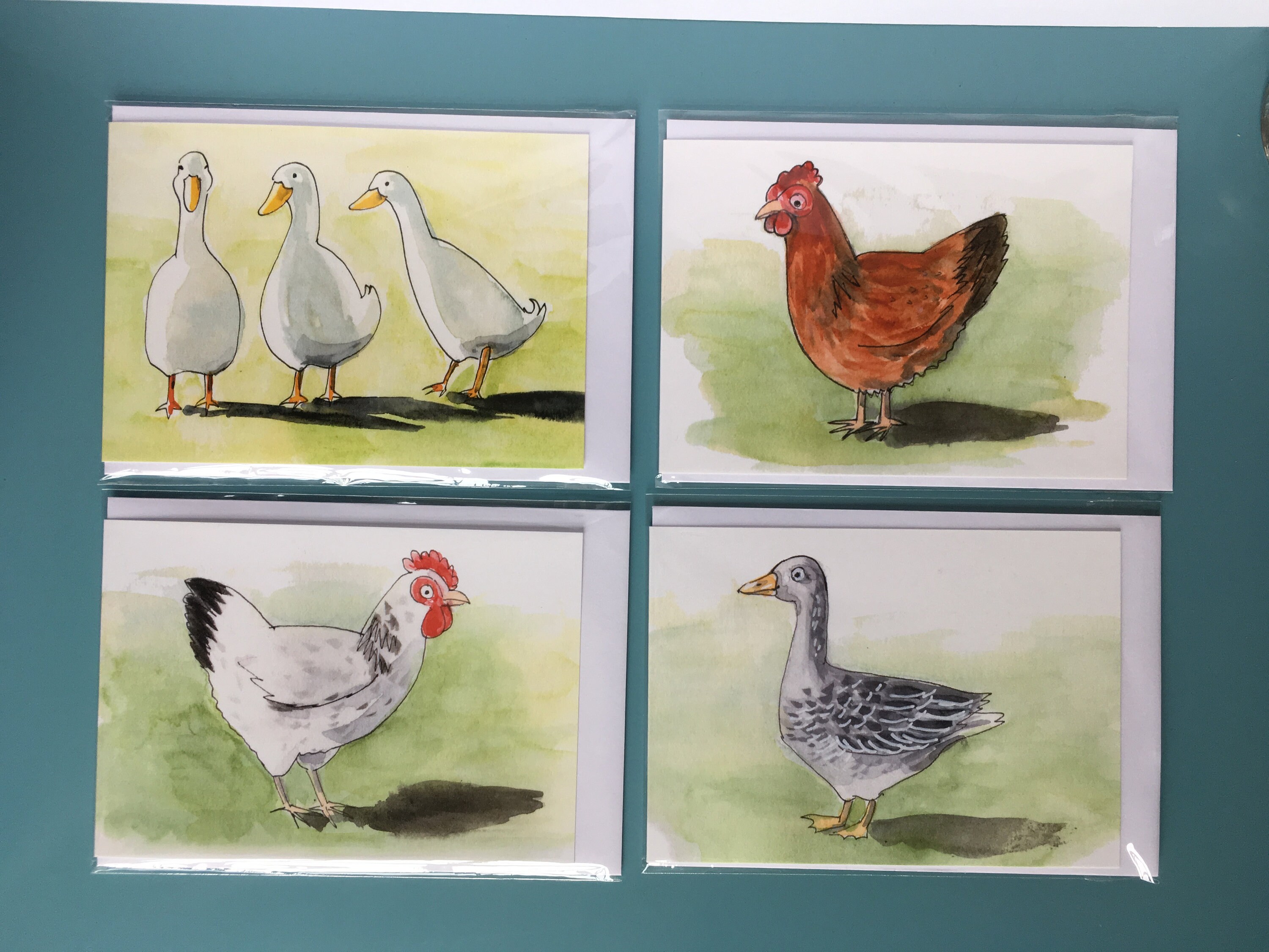 Goose Greetings Card Funny Birthday Card Bird Lover Gift - Etsy