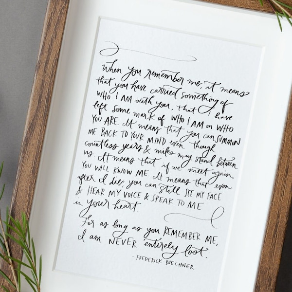 Epitaph Forget-me-not Printable Poem, NCIS Poem Season 18, Digital ...