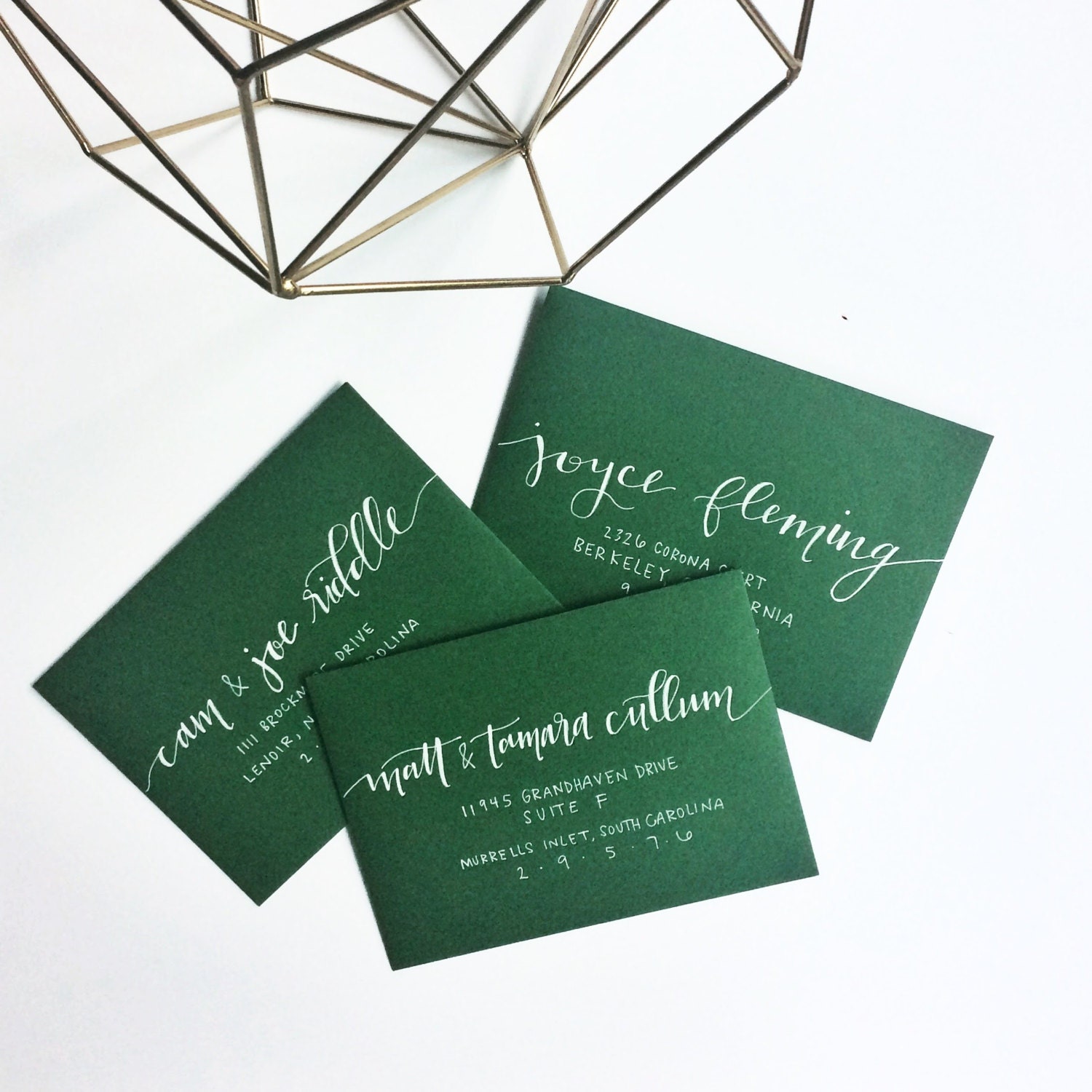 Envelope Addressing Calligraphy Address Modern Calligraphy | Etsy