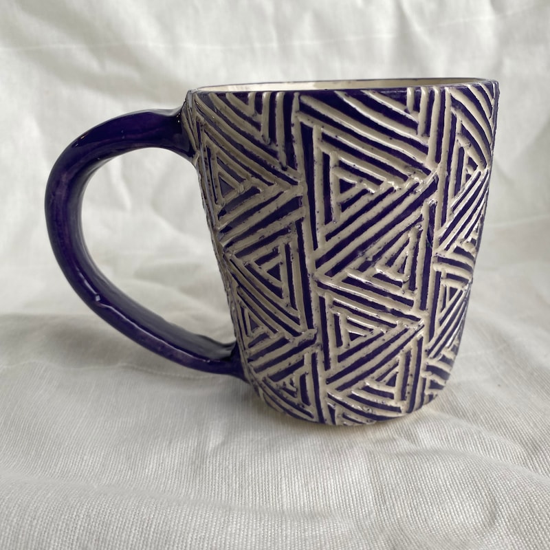 Geometric Mug - Etsy
