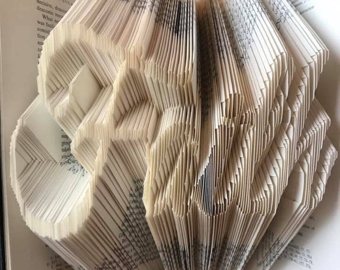 Faith Folded Book Art Pattern Book Folding Pattern Book Origami Pattern ...