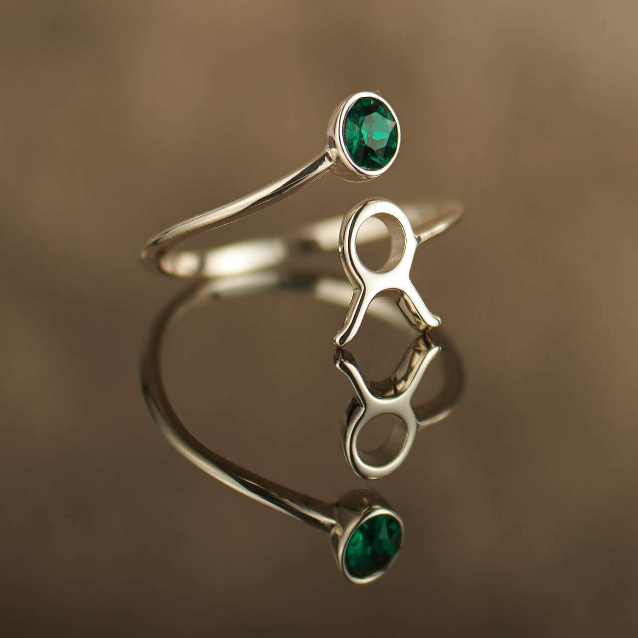 Taurus Zodiac Ring Star Sign Ring Adjustable Constellation - Etsy