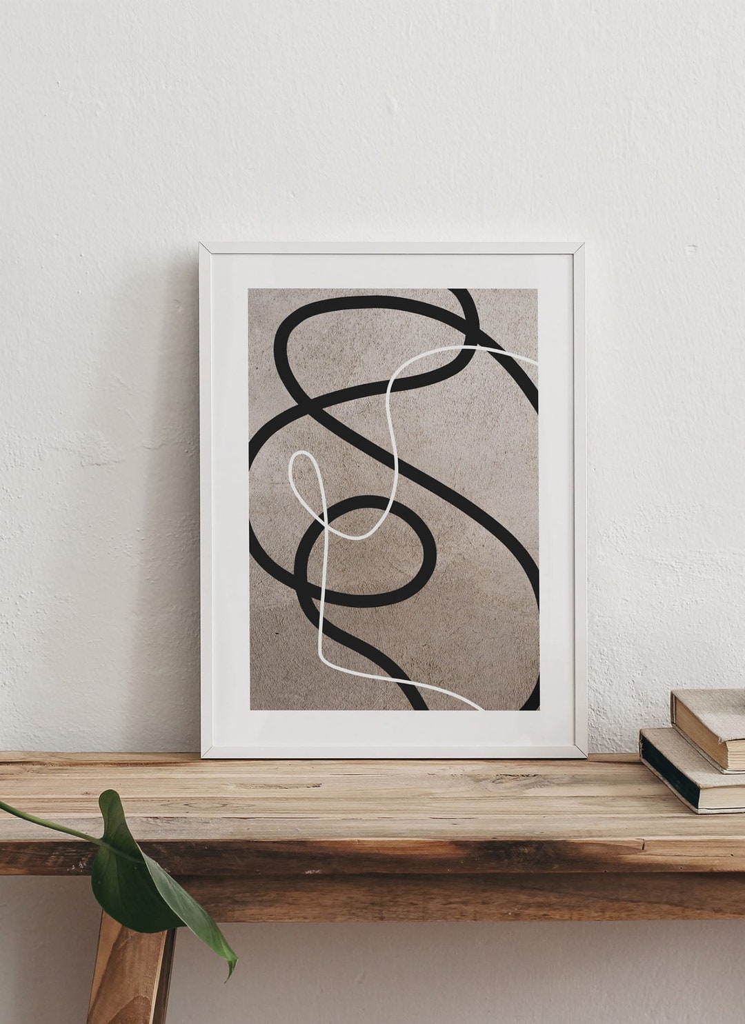 Modern Bend Poster - Etsy