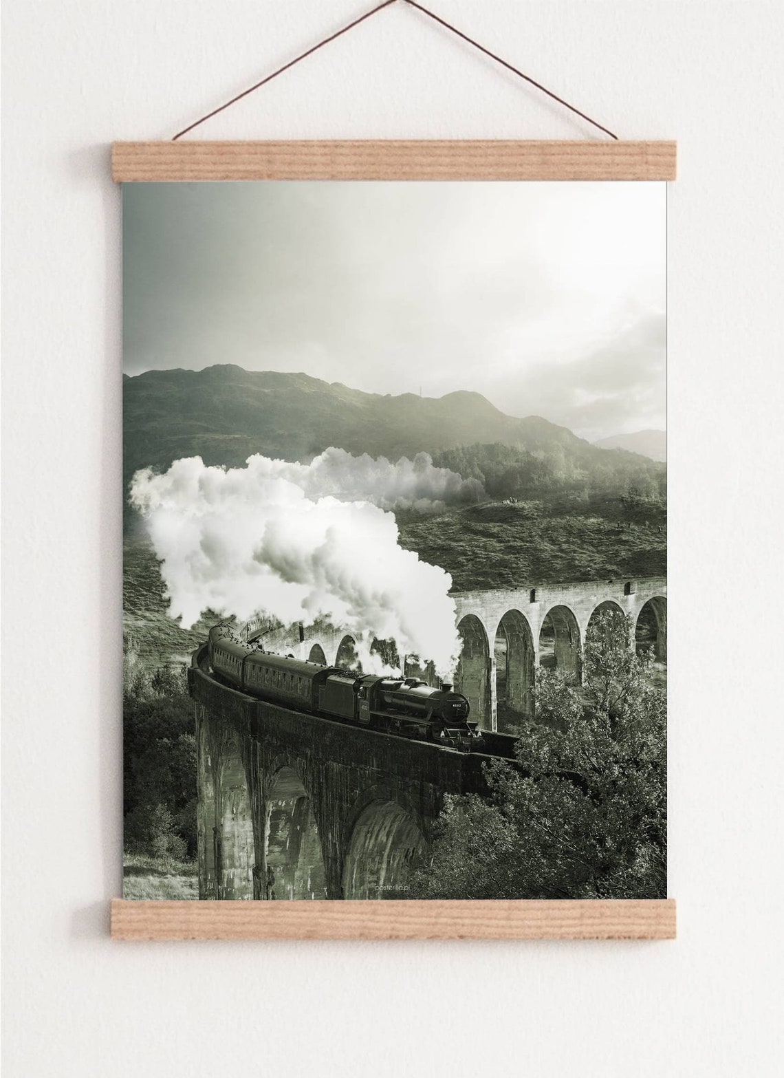 Here Goes the Train Poster - Etsy