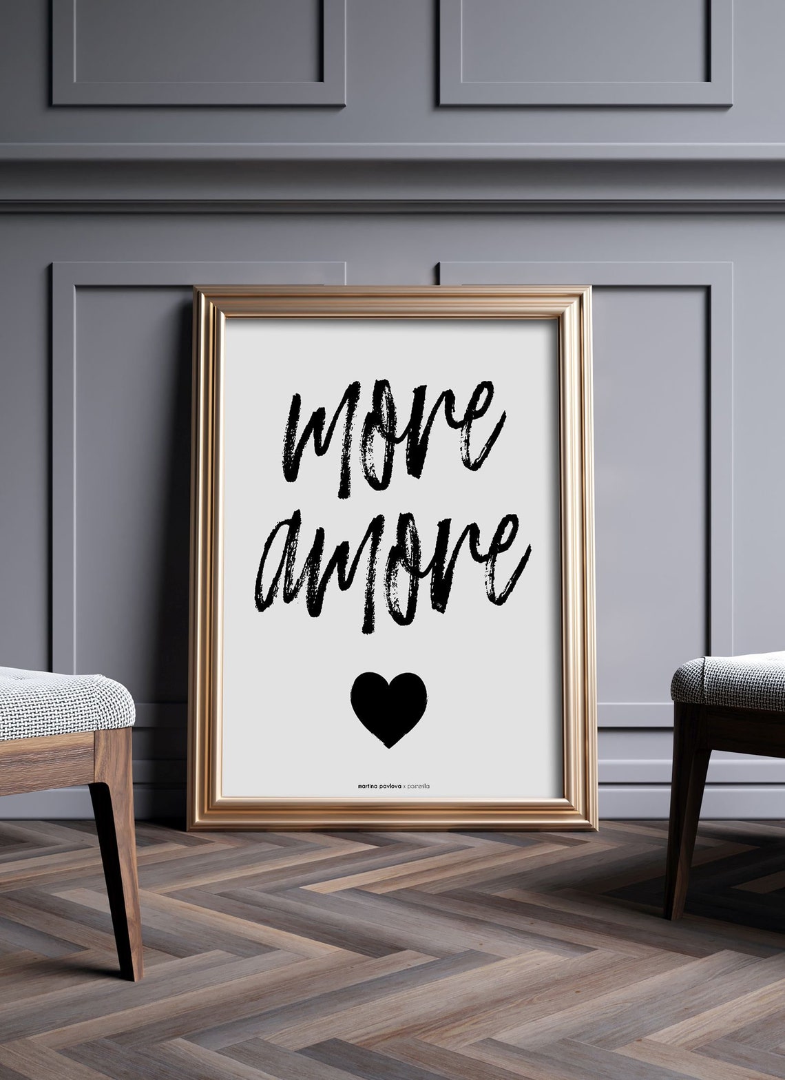 More Amore Poster - Etsy