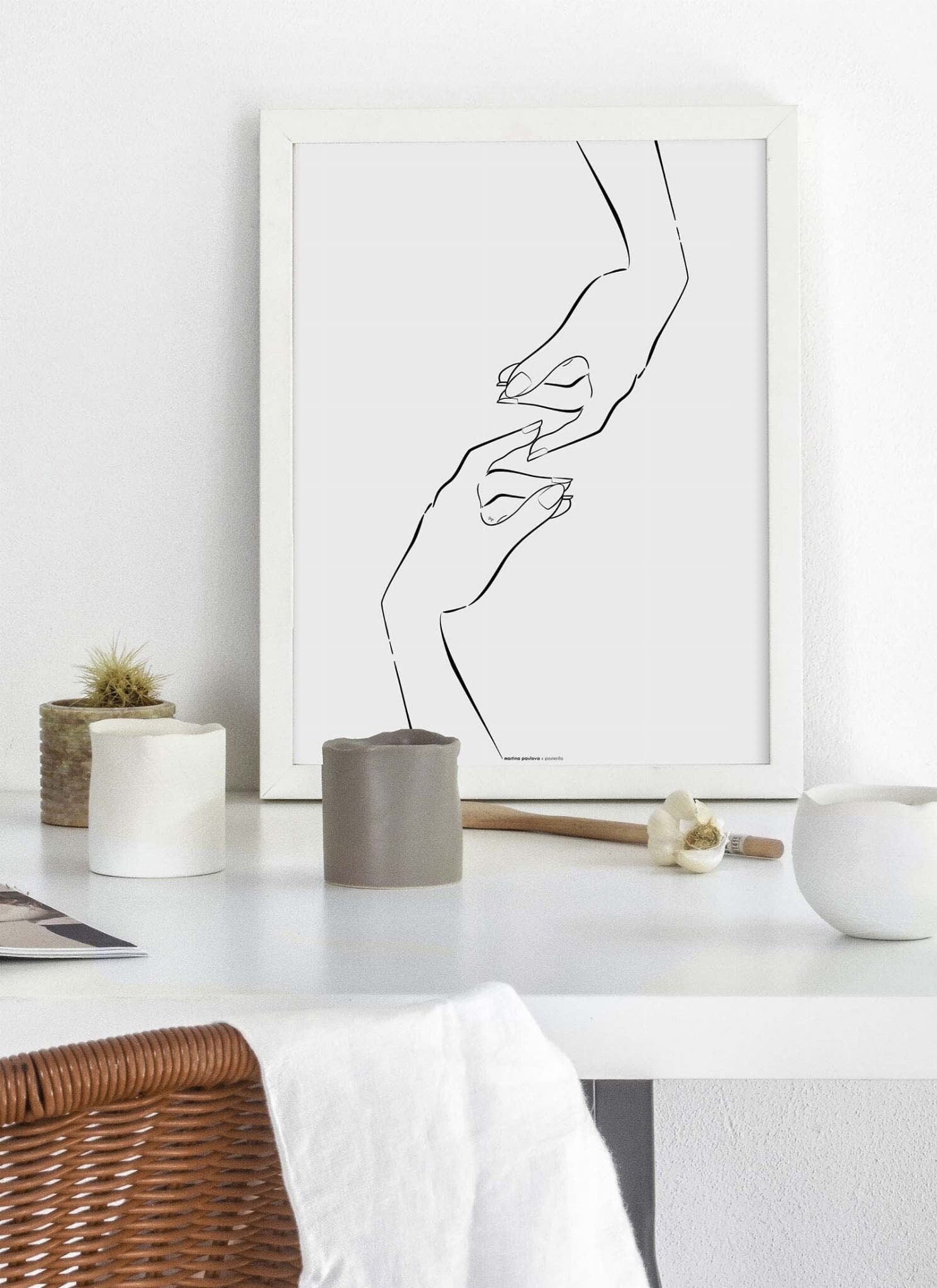 Hands II Poster - Etsy