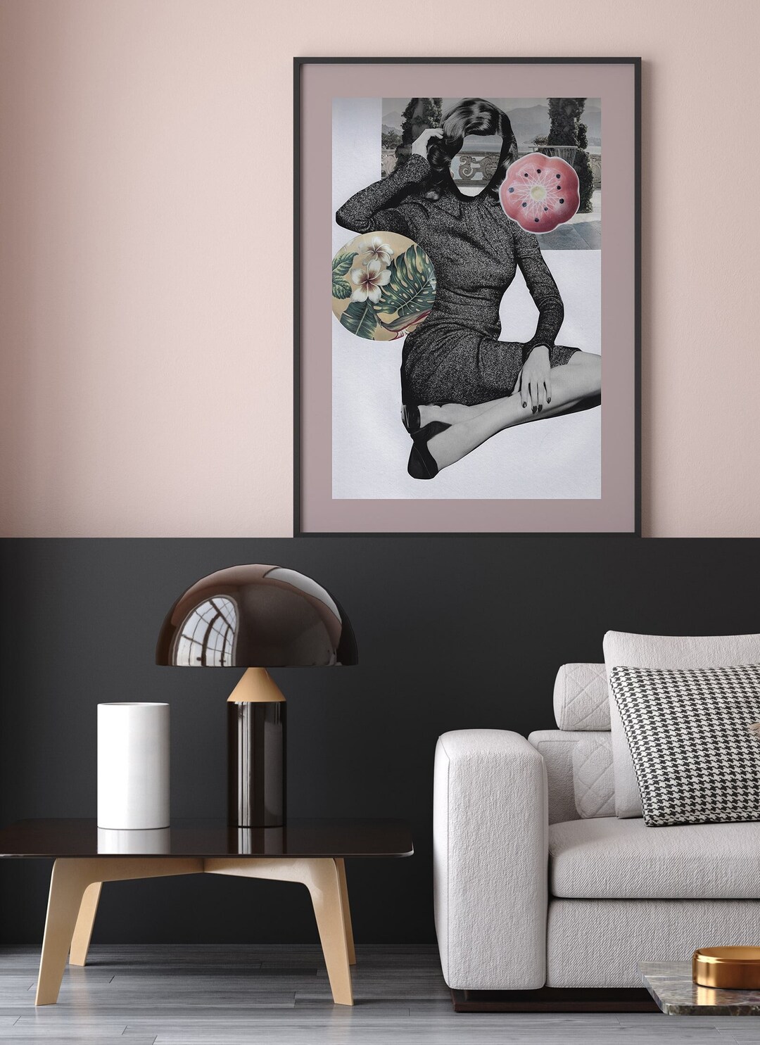 Retro Girl Poster - Etsy