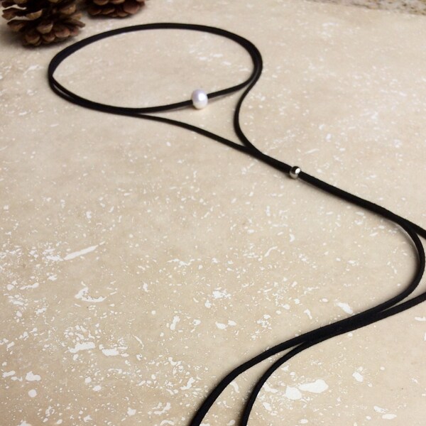 Leather Lariat - Etsy