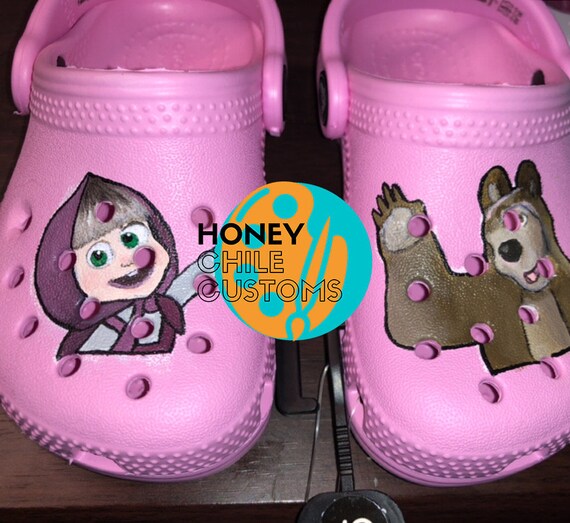 Personalized Character Croc Custom Size/color/character | Etsy