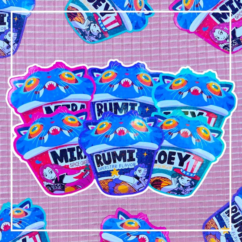 Kpop Demon Hunter Noodle - Etsy