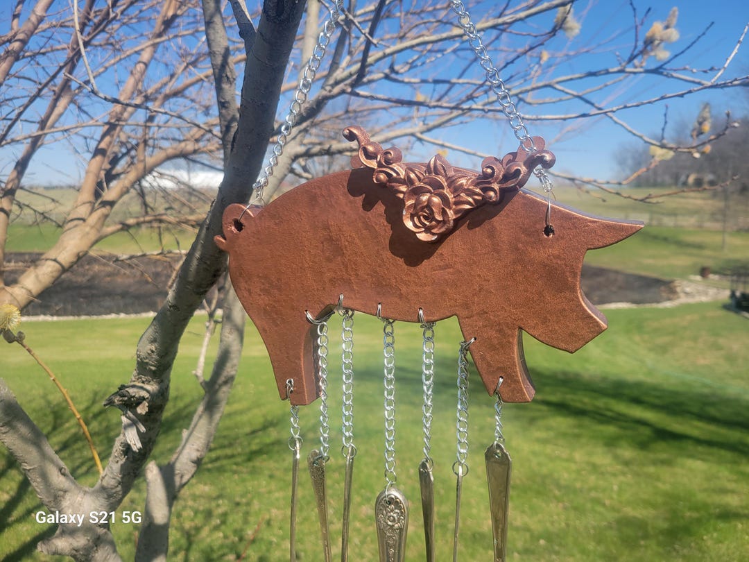 Flying Pig Wind Chime - Etsy