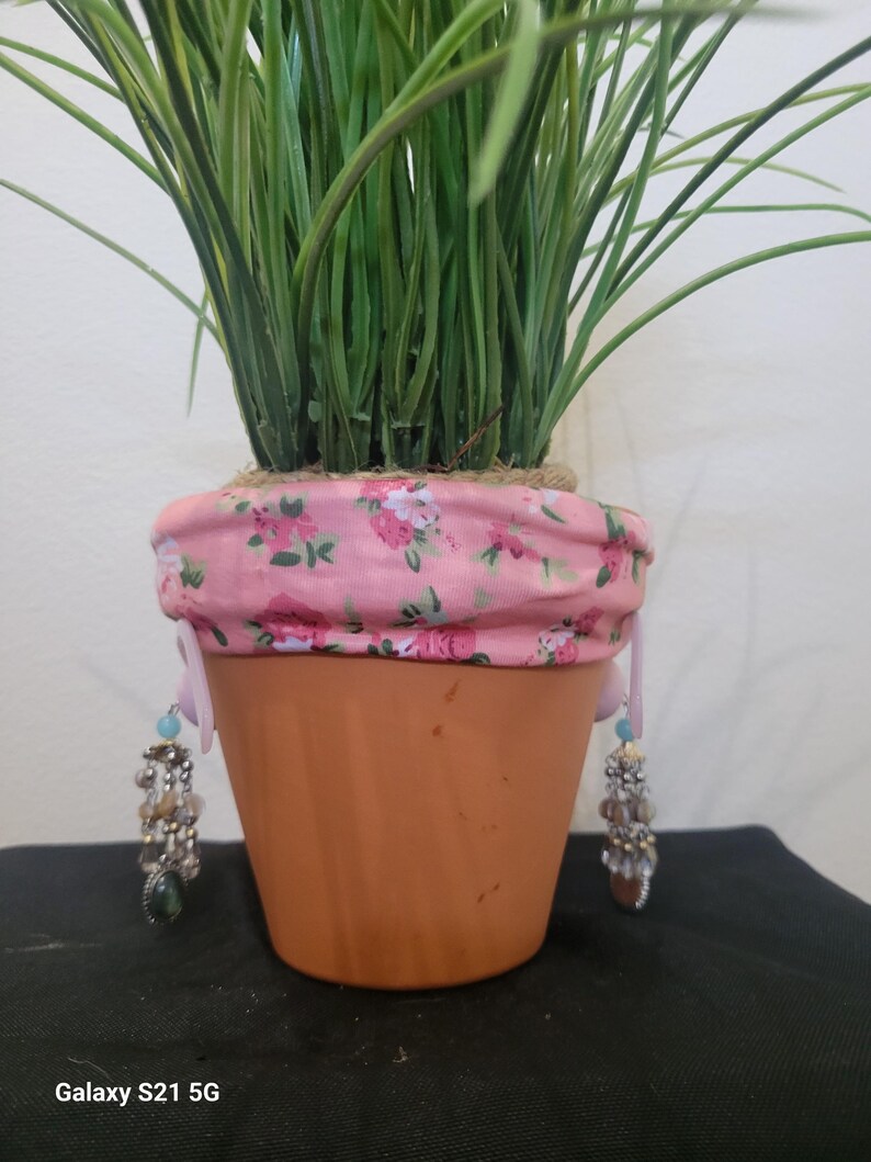 Clay 6 Inch Pot Head Planter - Etsy