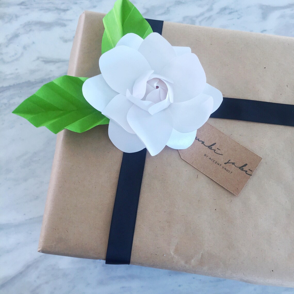 Paper Gardenia Template | Paper Flower Template | Paper Flower Backdrop ...