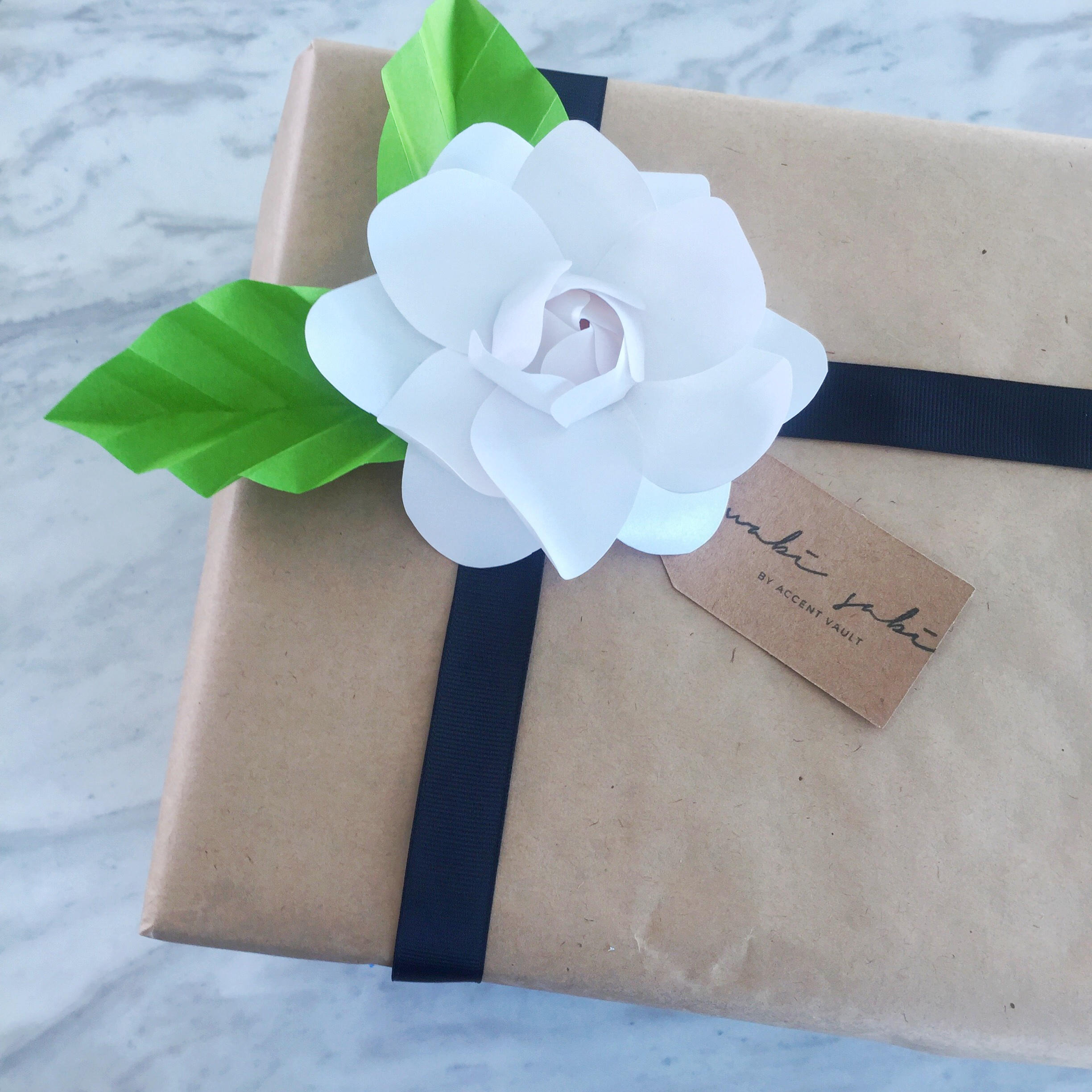 Paper Gardenia Template | Paper Flower Template | Paper Flower Backdrop ...