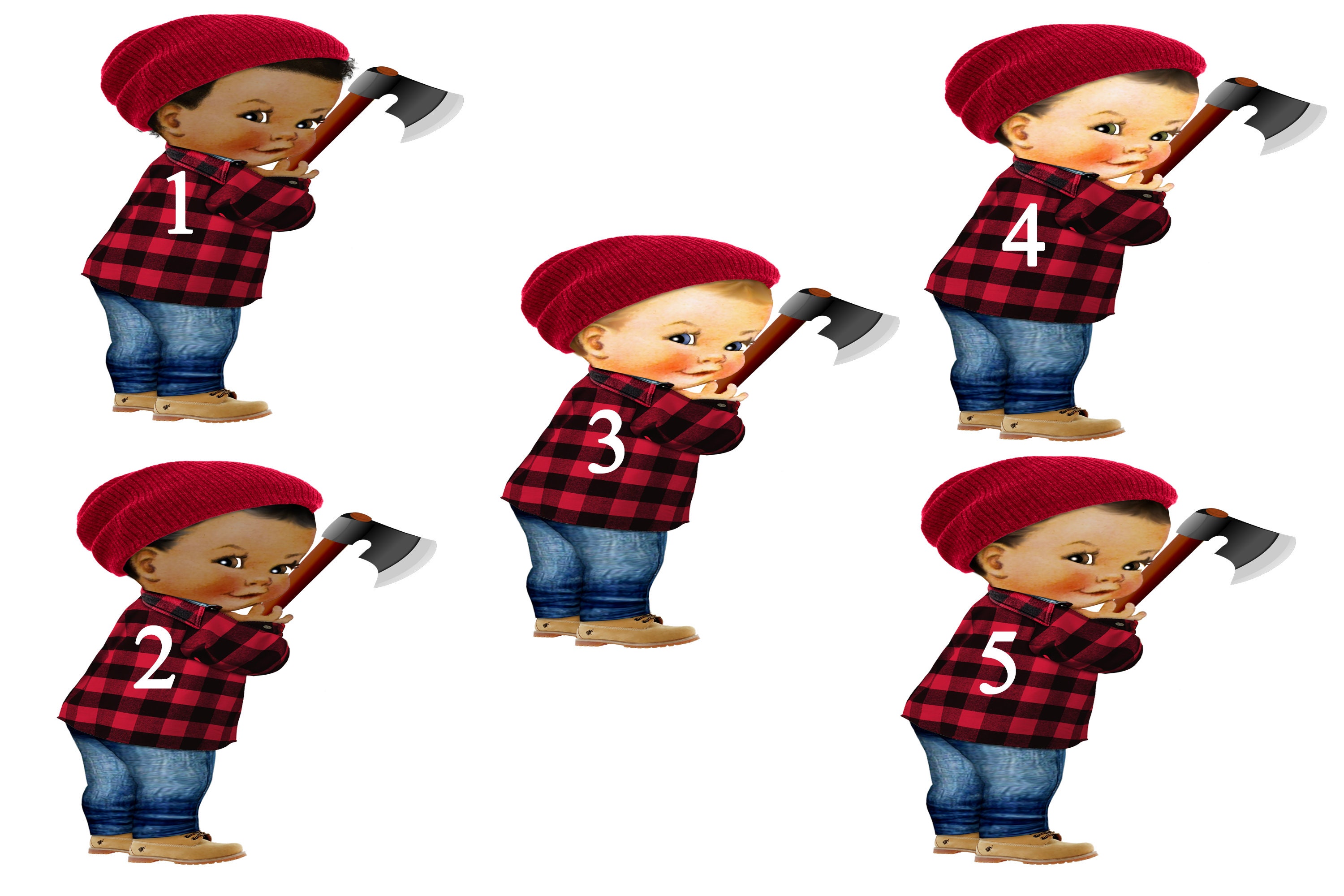 lumberjack-baby-boy-2-tier-diaper-cake-lumberjack-baby-shower-etsy