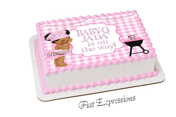 Baby-Q Edible Cake Image Digital File by Fiat Expressions | Catch My Party
