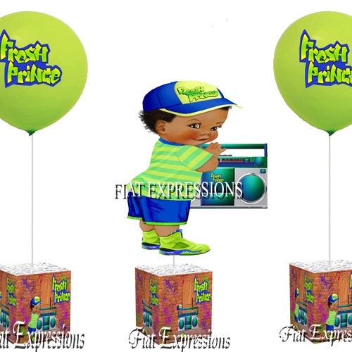 Fresh Prince Plate Insert Fresh Baby Shower Decor Plate - Etsy