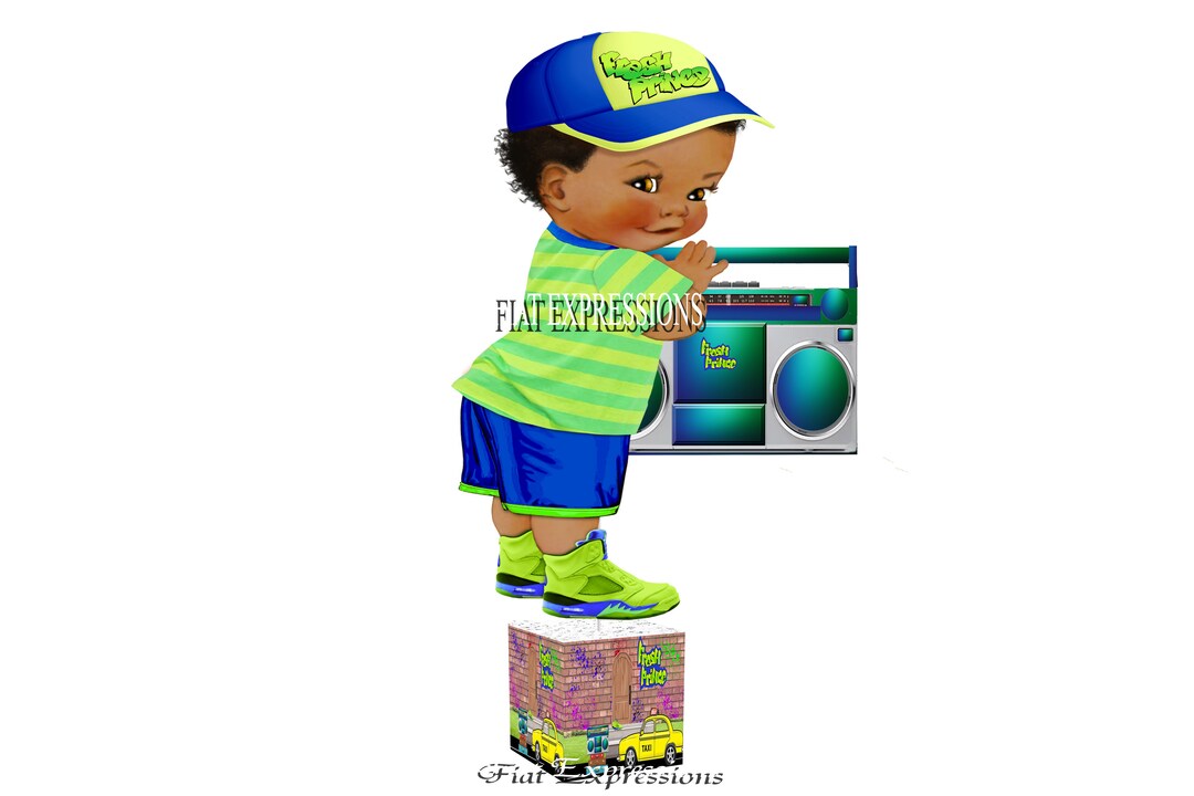 Fresh Prince Baby Shower Centerpiece - Etsy
