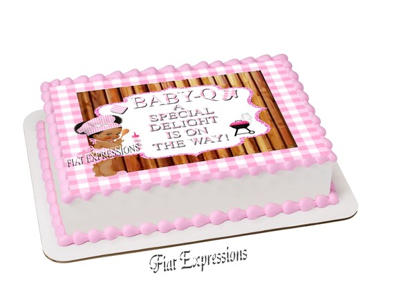 Baby-Q Edible Cake Image Digital File by Fiat Expressions | Catch My Party