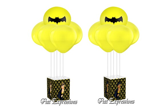 Bat Baby Superhero Balloon Baby Shower Centerpiece by Fiat Expressions ...