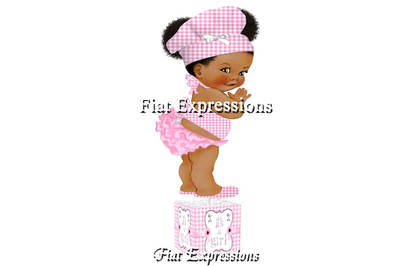 Baby-Q Pink Baby Shower Table Centerpiece by Fiat Expressions | Catch ...