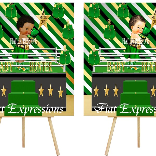 Boxing Baby Shower - Etsy