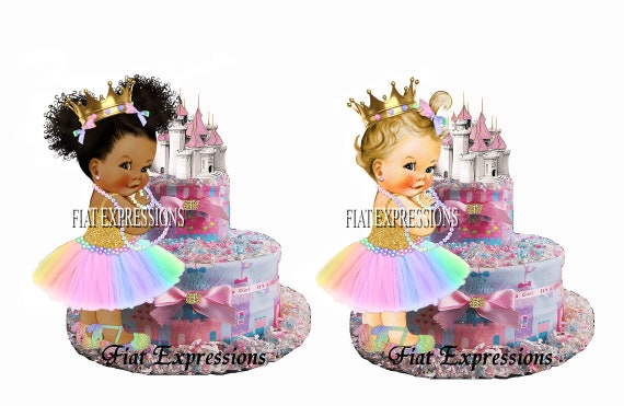 Princess Burp Cloth Diaper Castle Diaper Cake Princess Baby Shower ...