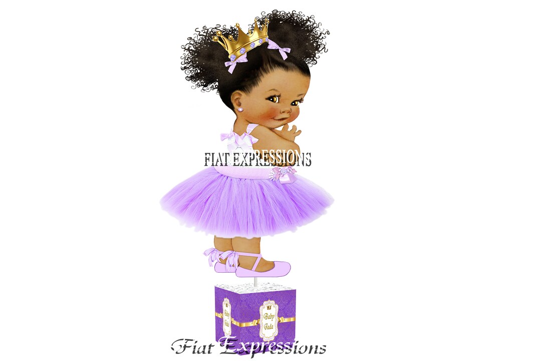 Princess Purple & Gold Baby Shower Table Centerpiece - Etsy Princess Purple & Gold Baby Shower Table Centerpiece - Etsy