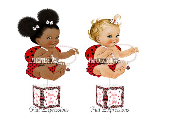 Ladybug Baby Shower Centerpiece by Fiat Expressions | Catch My Party
