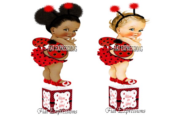 Ladybug Baby Shower Centerpiece by Fiat Expressions | Catch My Party