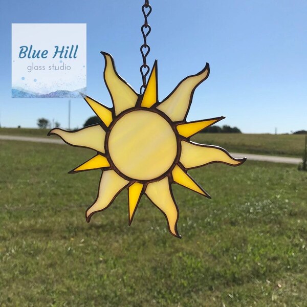 Stained Glass Sun - Etsy