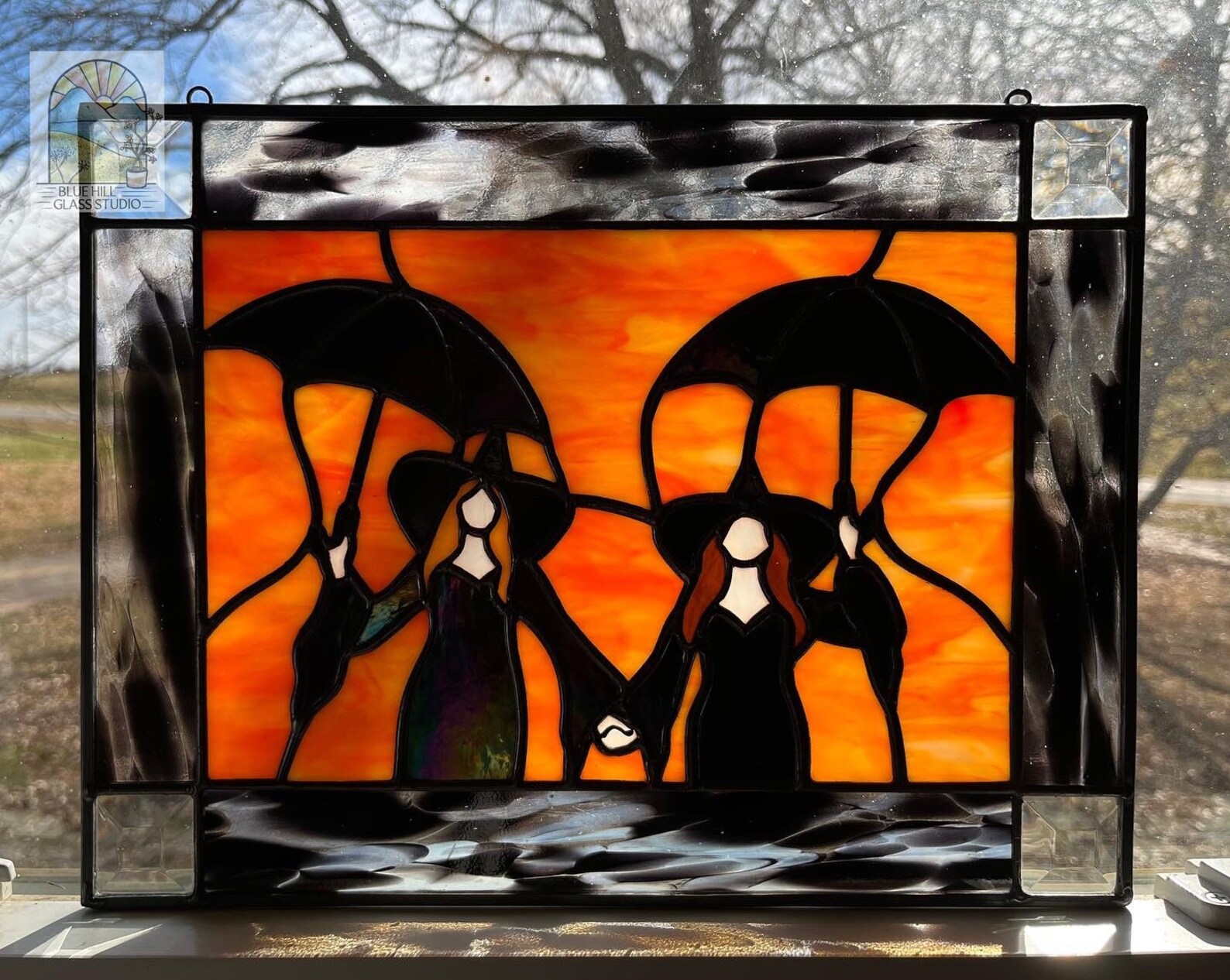 Practical Magic Stained Glass Panel Witch Glass Art Movie - Etsy