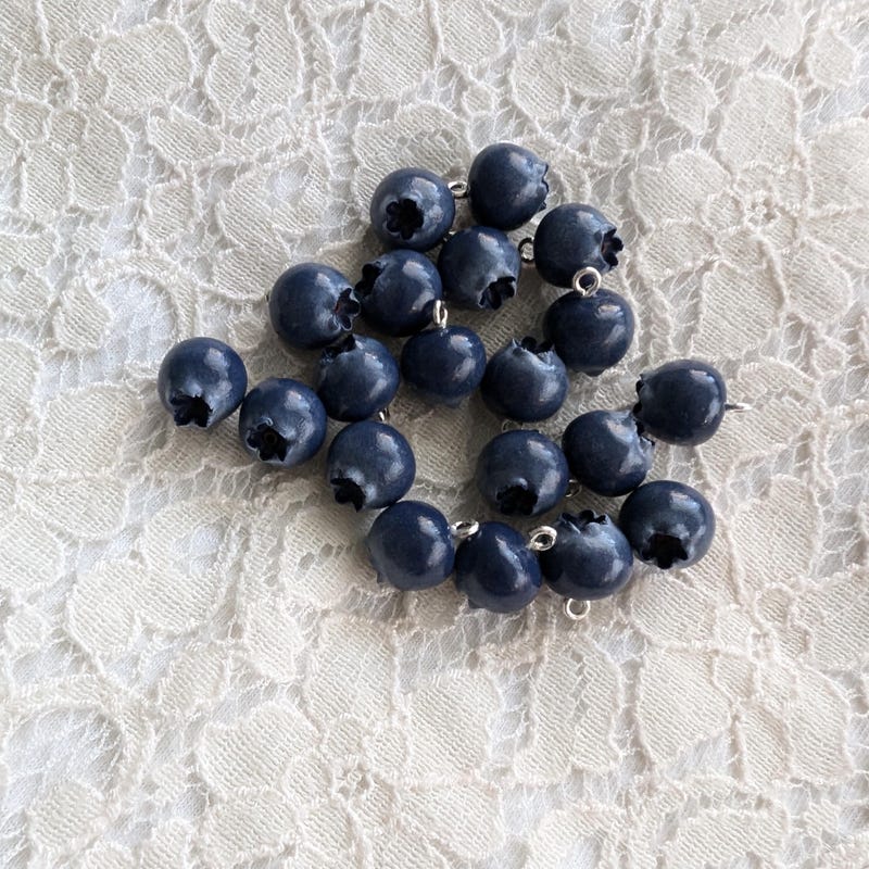 Blueberry Beads - Etsy